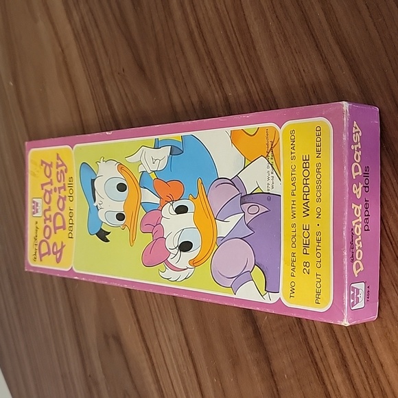 Disney | Toys | Walt Disneys Donald And Daisy Paper Dolls 979 | Poshmark